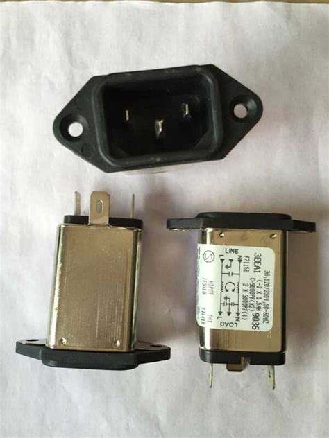 American CORCOM Power Filter Socket 3EEA1 AC Power Tailstock 3A250V Brand New Shopee Philippines