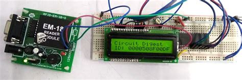 Rfid Interfacing With Pic Microcontroller Pic16f877a