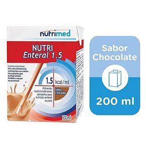 Nutri Enteral 15kcal Tp 200ml Baunilha Nutrimed Divina Nutrição
