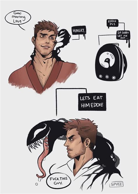 Venom And Eddie Venom Comics Marvel Avengers Funny Venom Art