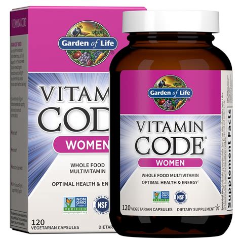 Garden Of Life Vitamin Code Women Whole Food Multivitamin 120