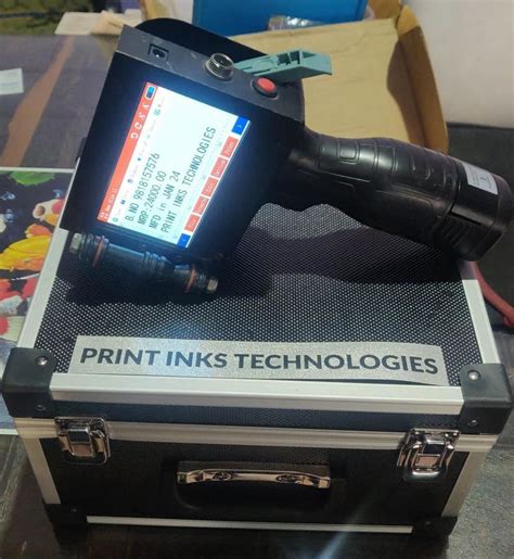 Big Character Carton Coder Handheld Inkjet Coding Printer At Best Price