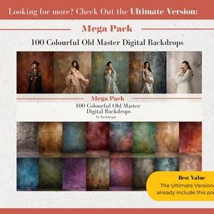 Old Master Backdrop Maternity Digital Background Wedding Backdrop