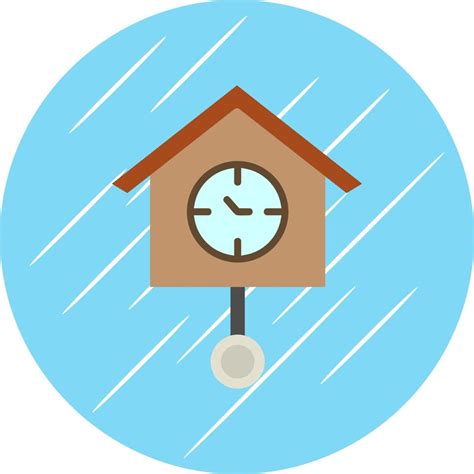 Cuckoo Clock Vector Icon Design 21298674 Vector Art At Vecteezy