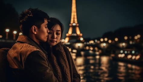 Premium AI Image Couple Person Generative AI