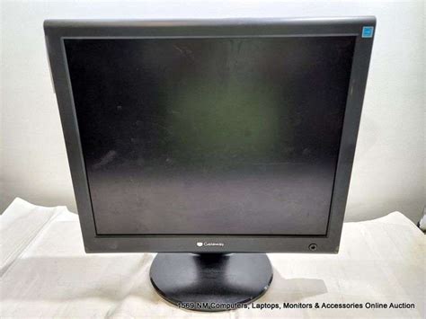 Gateway Monitor Model Fpd1765 No Power Cord Missing Parts Bentley And Associates Llc