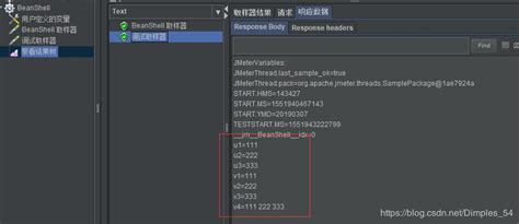 Beanshell In Jmeter Programmer Sought