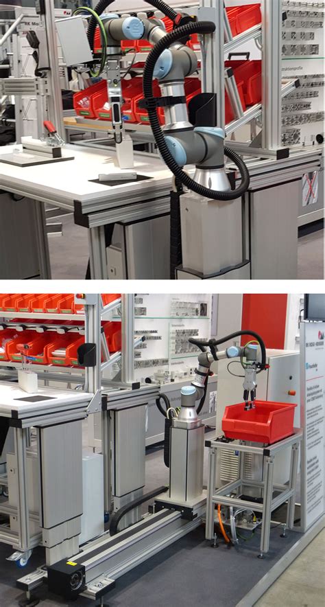 Assembly Workstations With Collaborative Robots Cobots