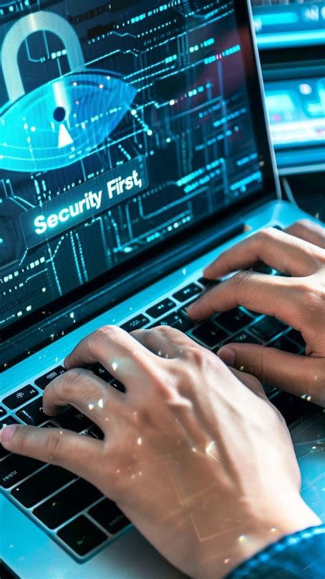 Free Cybersecurity In Action Image Cybersecurity Technology Laptop