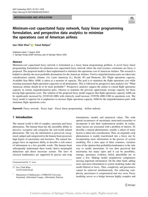 Minimum Cost Capacitated Fuzzy Network Fuzzy Linear Programming Formulation And Perspective