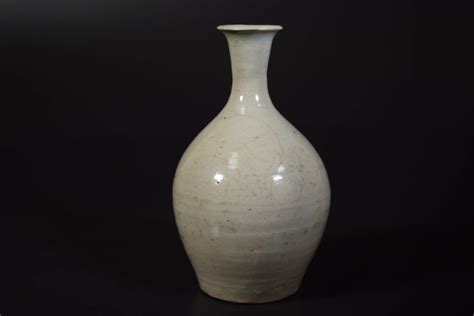 Yahooオークション 【和】7557 時代古作 古伊万里白磁徳利 李朝 酒器