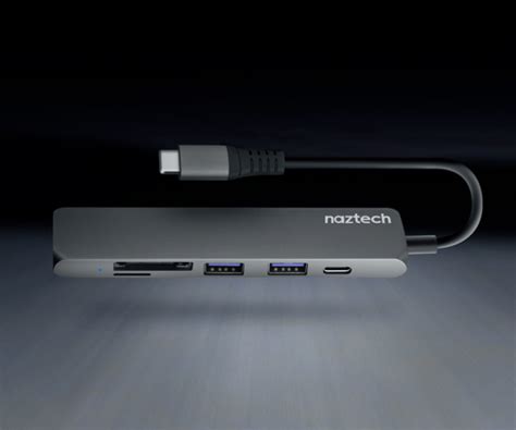 Naztech USB C Hub Adapter All In USB C Adapter Hub
