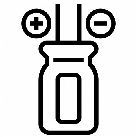 Capacitor Circuit Component Semiconductor Icon Download On Iconfinder