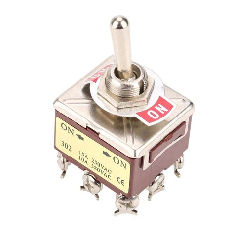 On On Toggle Switch 2 Position 3pdt 9 Pin 12mm Philippines Ubuy