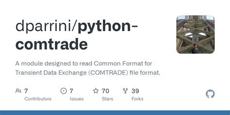 Github Dparrinipython Comtrade A Module Designed To Read Common Format For Transient Data