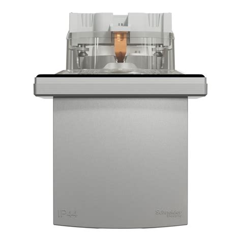 Розетка алюмінієва 16 А Asfora Schneider Electric