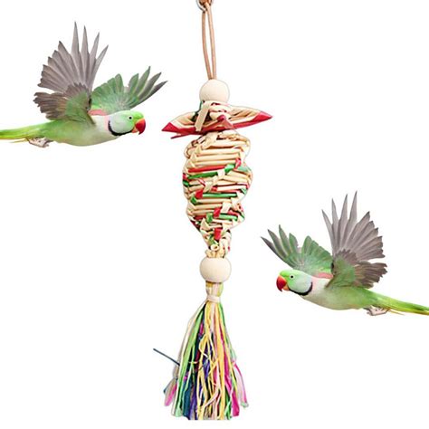 Badu Bg Играчка за търсене на папагал Папагал Птица Костур Играчка за дъвчене Играчки за дъвчене