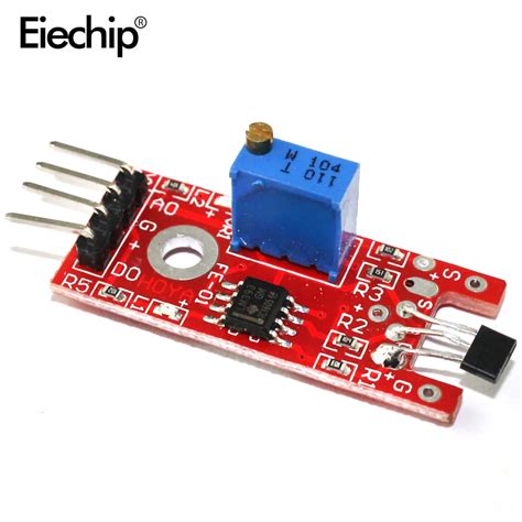 Ky 024 Linear Magnetic Hall Switches Speed Counting Sensor Module For