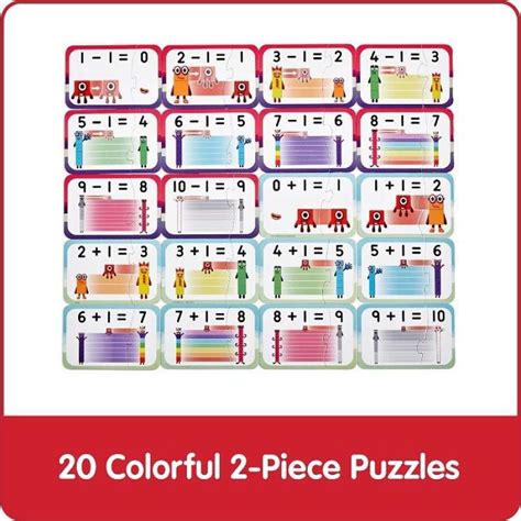 Promo Promo Hand2mind Numberblocks Adding And Subtracting Puzzle Set