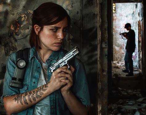 The Last Of Us Part 2 Ellie Cosplay By Harley Jay On