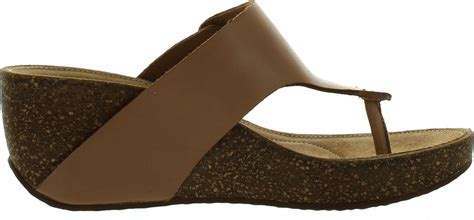 Clarks Womens Temira West Fashion Wedge Thong Comfort Sandals Ebay