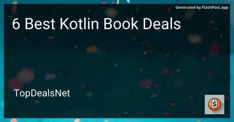 6 Best Kotlin Book Deals In 2025