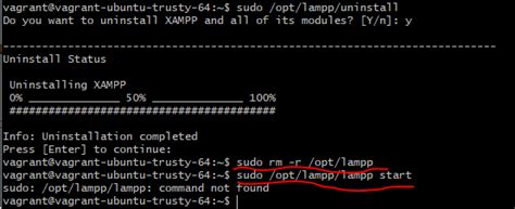 Solved Linux How To Uninstall Xampp In Linux Ubuntu Machine