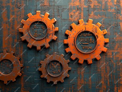 Realistic Depiction Of The Rust Programming Language Code In An Ide