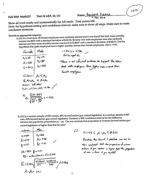 Exercises Fall2018 Mas291 Statistics And Probability Studocu