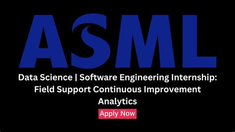 data science software engineering internship field support