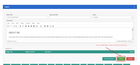 How To Create Custom Block In Hostx Knowledgebase Whmcs Global