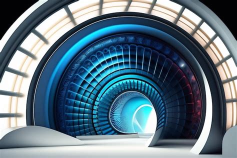 Premium Ai Image The Digital Frontier Exploring The Boundaries Of Technology Background Ai