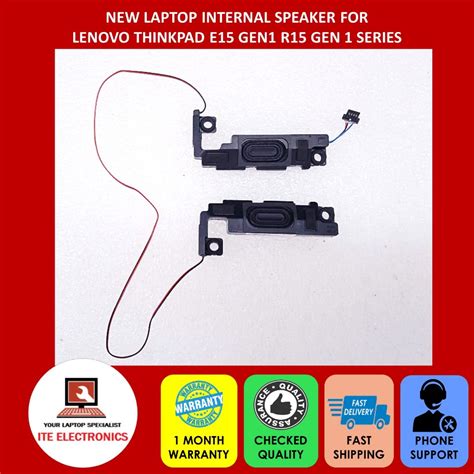 New Lenovo Thinkpad E15 Gen1 R15 Gen 1 Speaker Series Left And Right Laptop Internal Speaker Set