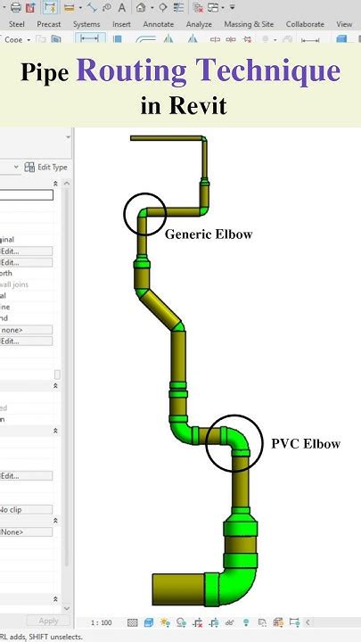 Revit Tutorials Revit Mep Revit Pipe Revitmep Mep Plumbing Revittutorial Youtube