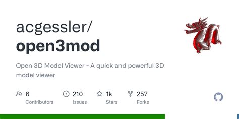 Github Acgessleropen3mod Open 3d Model Viewer A Quick And Powerful 3d Model Viewer