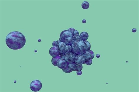 premium photo spheres with the textured surface random distributed 3d