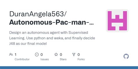 Github Duranangela563autonomous Pac Man Classification Design An