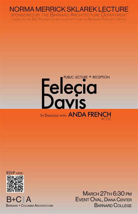 The 2024 Norma Merrick Sklarek Lecture At Barnard College Barnard Architecture