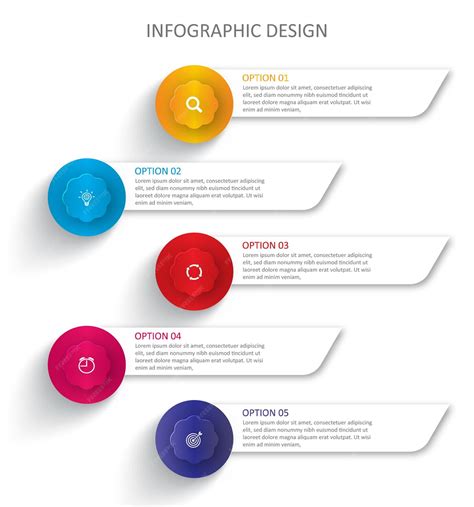 Premium Vector Vector Eps 3d Infographic Design With 5 Steps