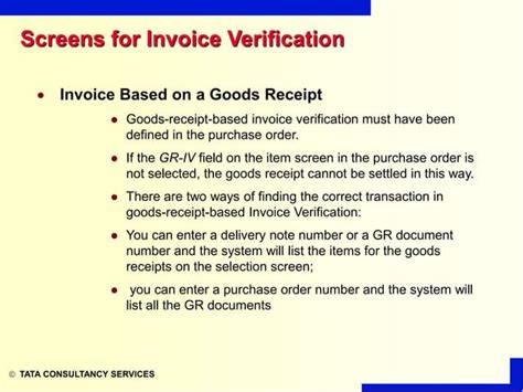 Sap Mm Invoice Verificationppt