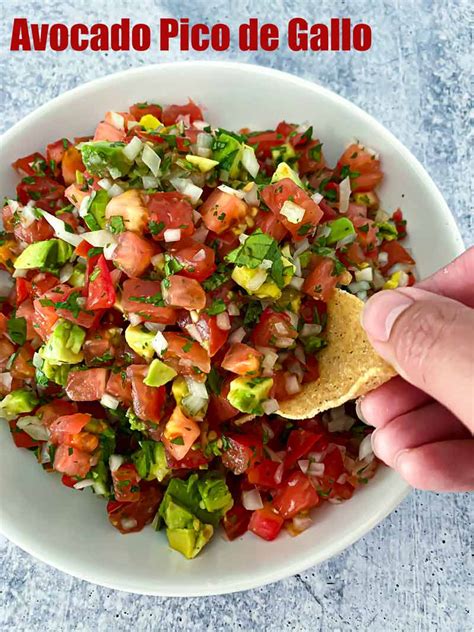Avocado Pico De Gallo The Gestational Diabetic