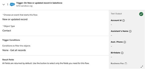 Test A Flow Salesforce Trailhead
