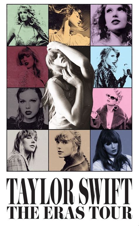 Taylor Swift Eras Tour Poster With Ttpd In 2024 Taylor Swift Posters