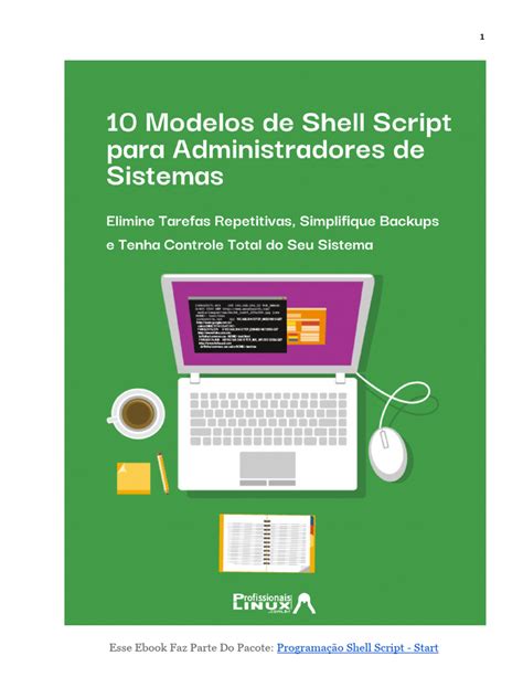 10 Scripts Shell Essenciais Para Sysadmins Pdf Linguagem De Script Cópia De Segurança