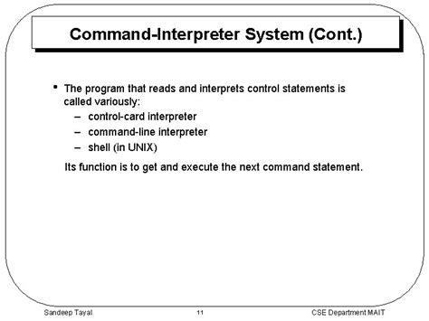 operatingsystem structures system components operating system services