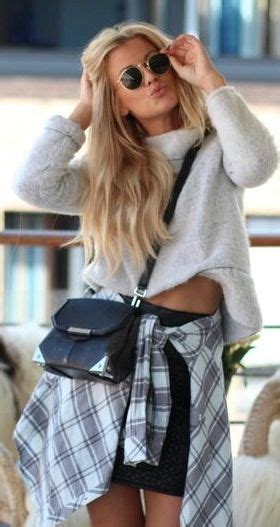 Pin By Liliya Lp On Plaid Street Style Casual Fashionista Style
