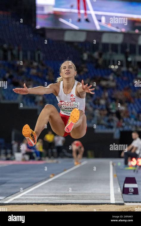 Magdalena Bokun Poland During The Long Jump Women Final At European