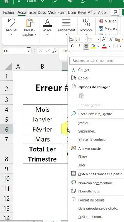 comprendre l erreur ref excel shorts exceltips youtube