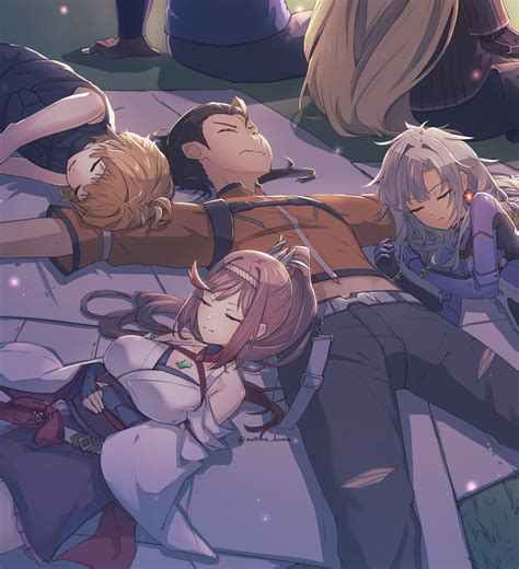 Rex Shulk Glimmer A Nikol And 1 More Xenoblade Chronicles And 2