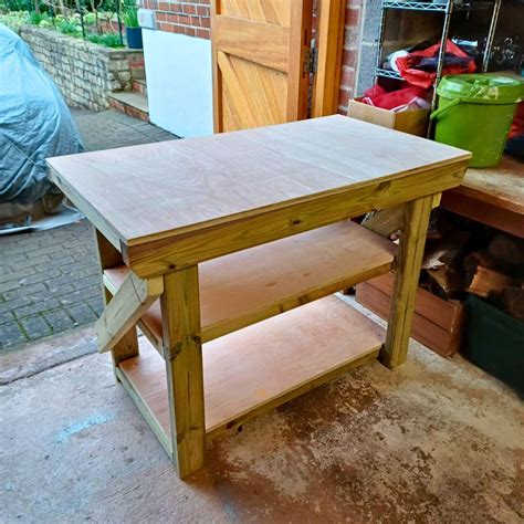 Wood Workshop Table
